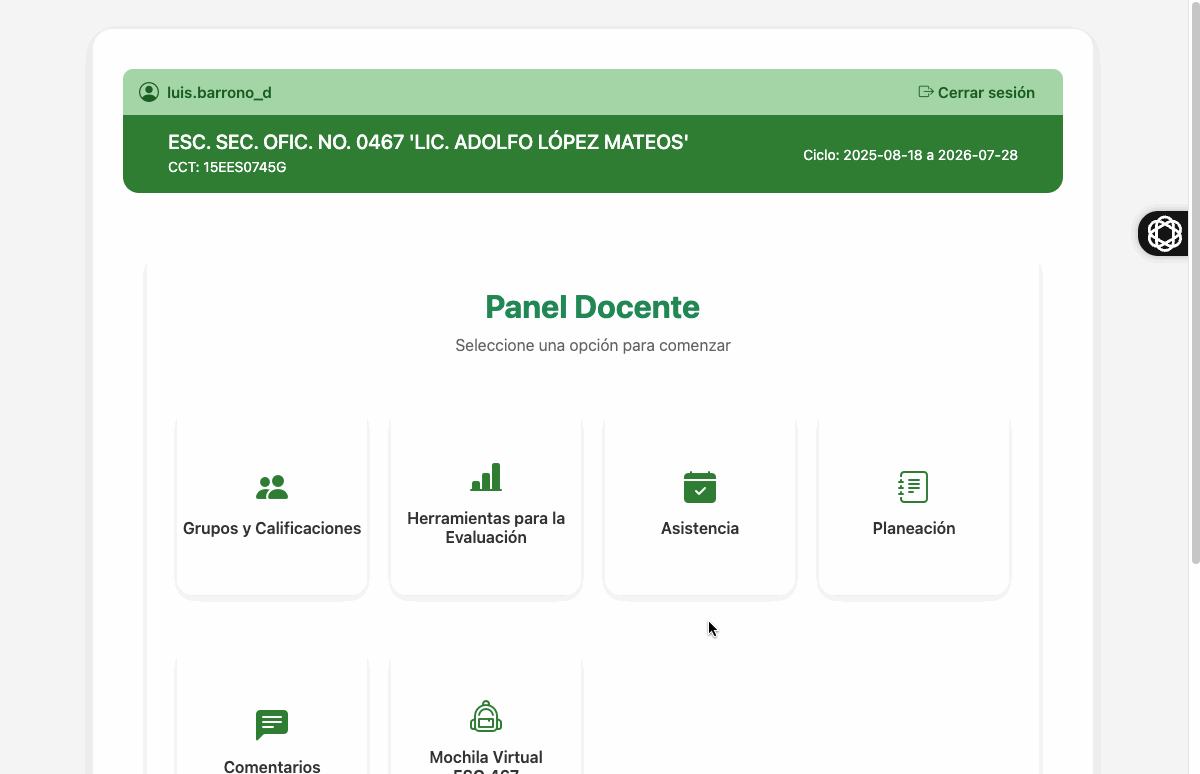 Pase de Lista